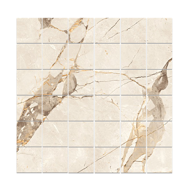 Juliet Glitter 30x30 cm || 12x12" Mosaic 2" Square